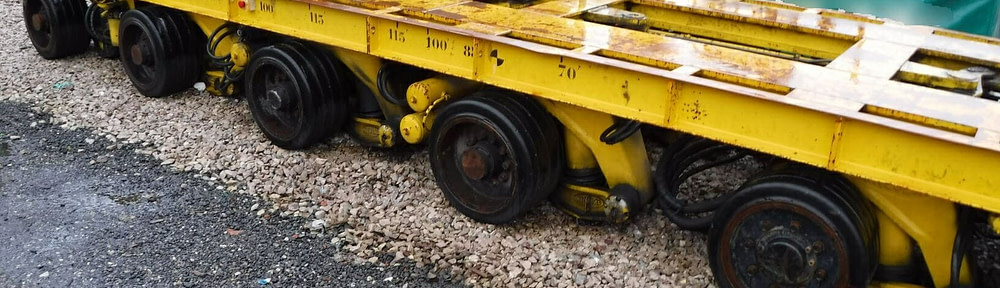 110 Ton Capacity Nicolas Self-Propelled 6-Line Transporter For Sale ...