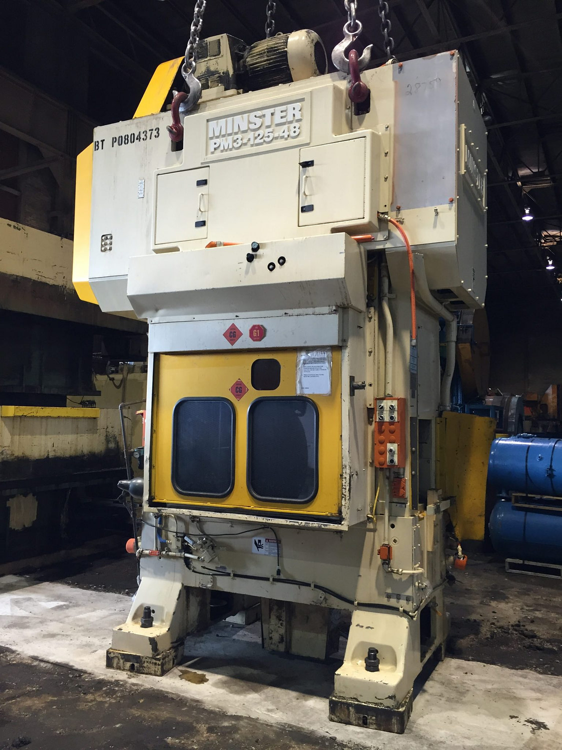 125 Ton Capacity Minster Piece-Maker Press For Sale - Call 616-200-4308