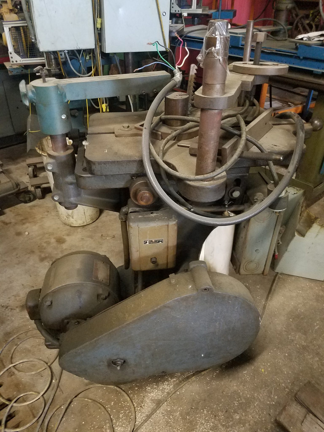 Davis No. 4 Mechanical Vertical Keyseater Keyway Broach Cutter For Sale ...