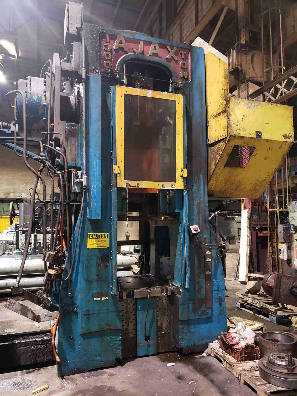 1,300 Metric Ton Capacity Ajax Forging Presses For Sale | Call 616-200-4308