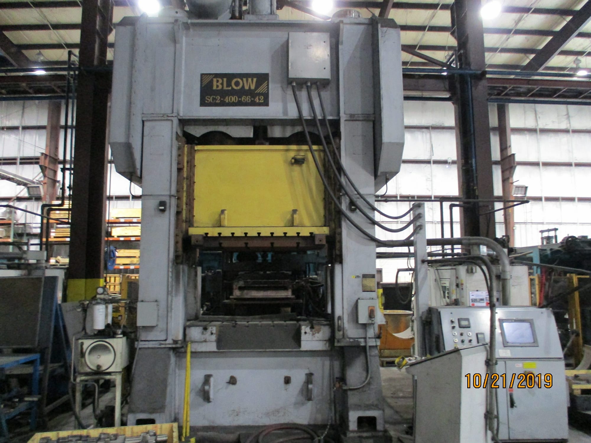 400 Ton Capacity Blow Straight Side Press For Sale (Two Available ...