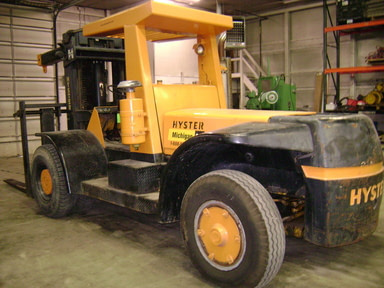 30,000lbs. Hyster H-300 Air-Tired Forklift For Sale - Call 616-200-4308