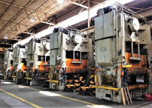 Used Metal Stamping Punch Presses For Sale