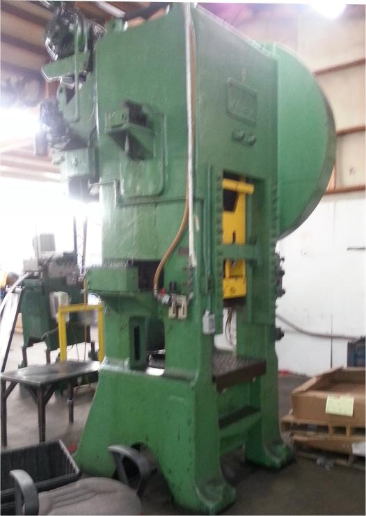 135 Ton Minster Single Point Straight Side Press For Sale | Call 616 ...
