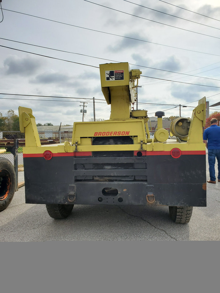 8 Ton Capacity Broderson Mobile Crane For Sale - Call 616-200-4308