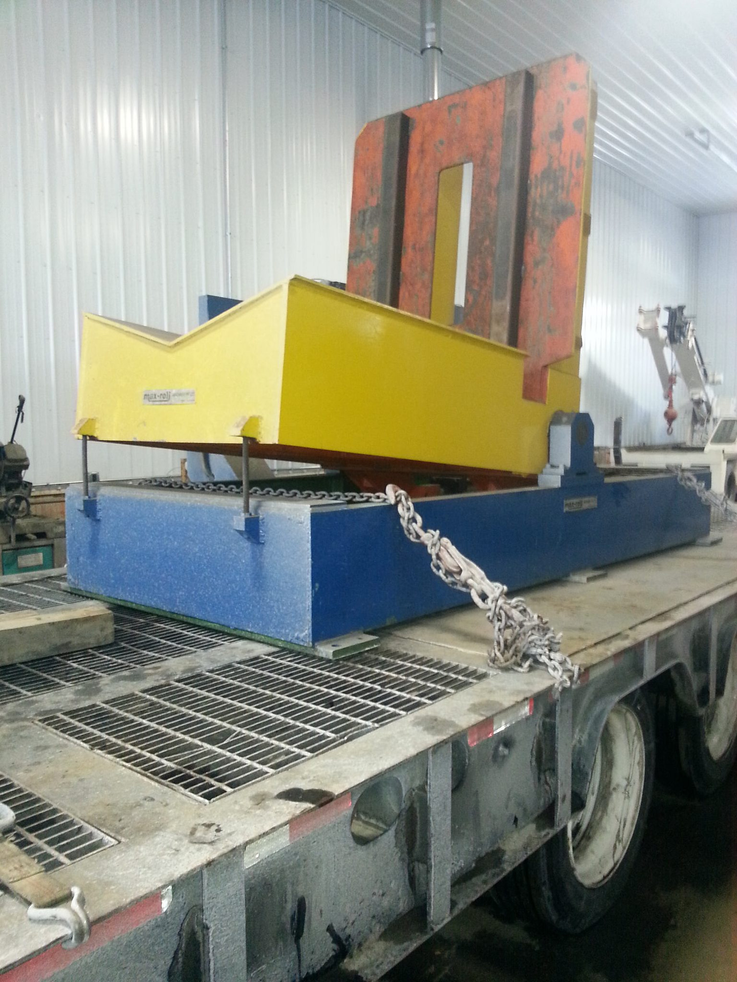 20,000lbs. Max Roll Upender - Call 616-200-4308