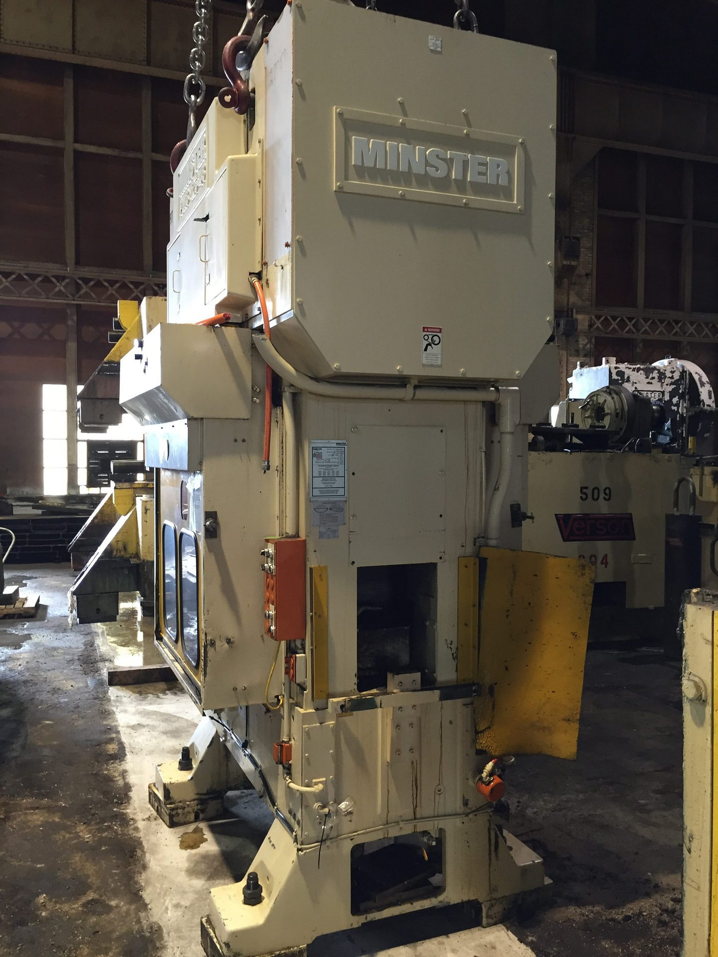 125 Ton Capacity Minster Piece-Maker Press For Sale - Call 616-200-4308