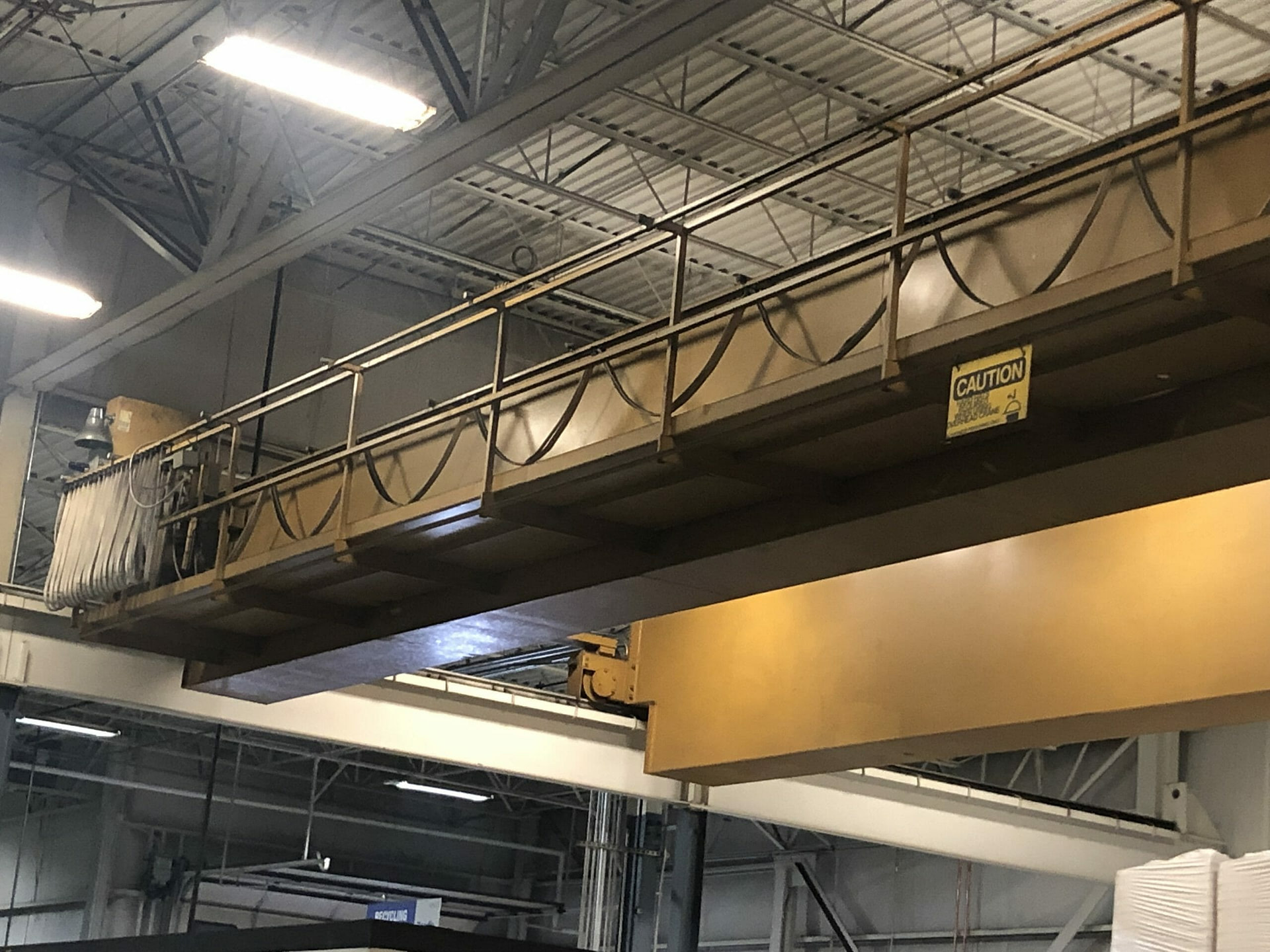 20 Ton Capacity OMI Overhead Bridge Crane For Sale - Call 616-200-4308