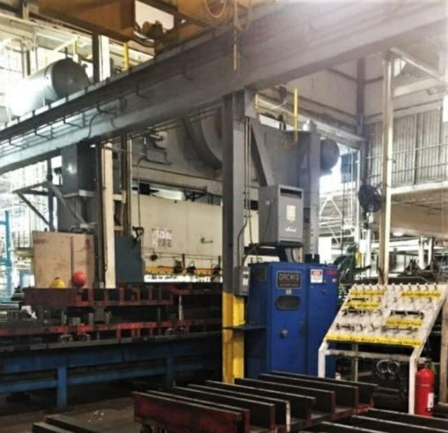 800 Ton Capacity Verson Straight Side Press For Sale | Call 616-200-4308