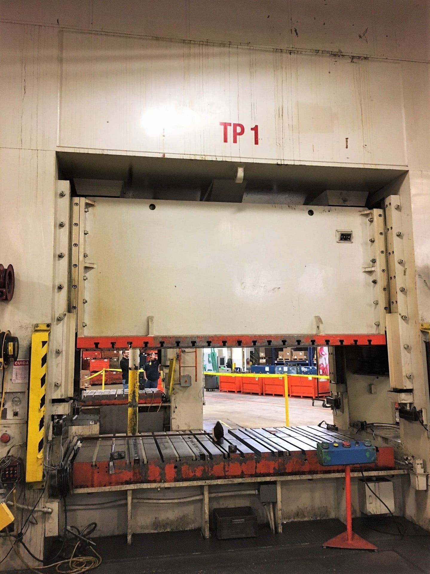 550 Ton Capacity Seyi Straight Side Press For Sale - Call 616-200-4308