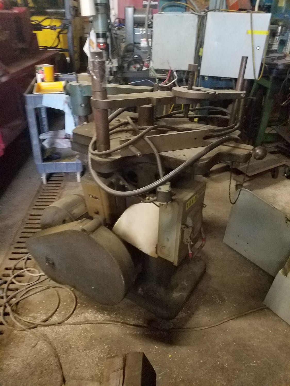 Davis No. 4 Mechanical Vertical Keyseater Keyway Broach Cutter For Sale ...