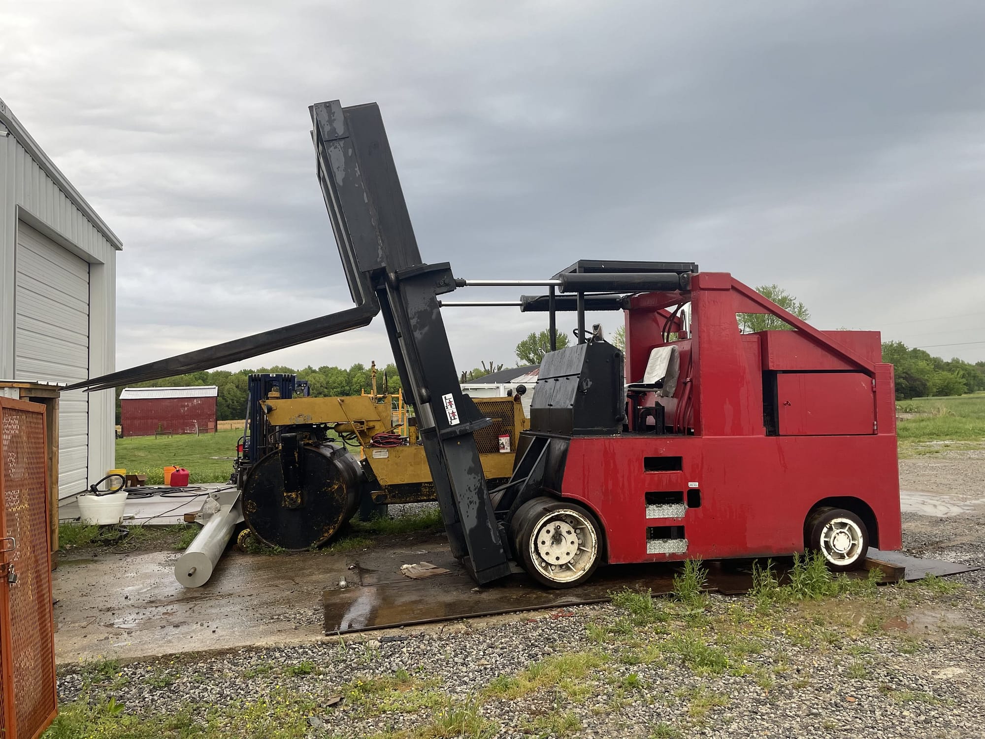 80,000 lb IMI Rigger Forklift For Sale - Call 616-200-4308