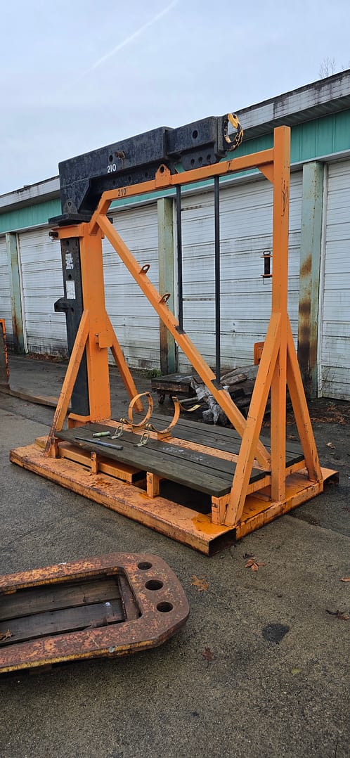 30,000 lb Cat Forklift Boom and Stand For Sale - Call 616-200-4308
